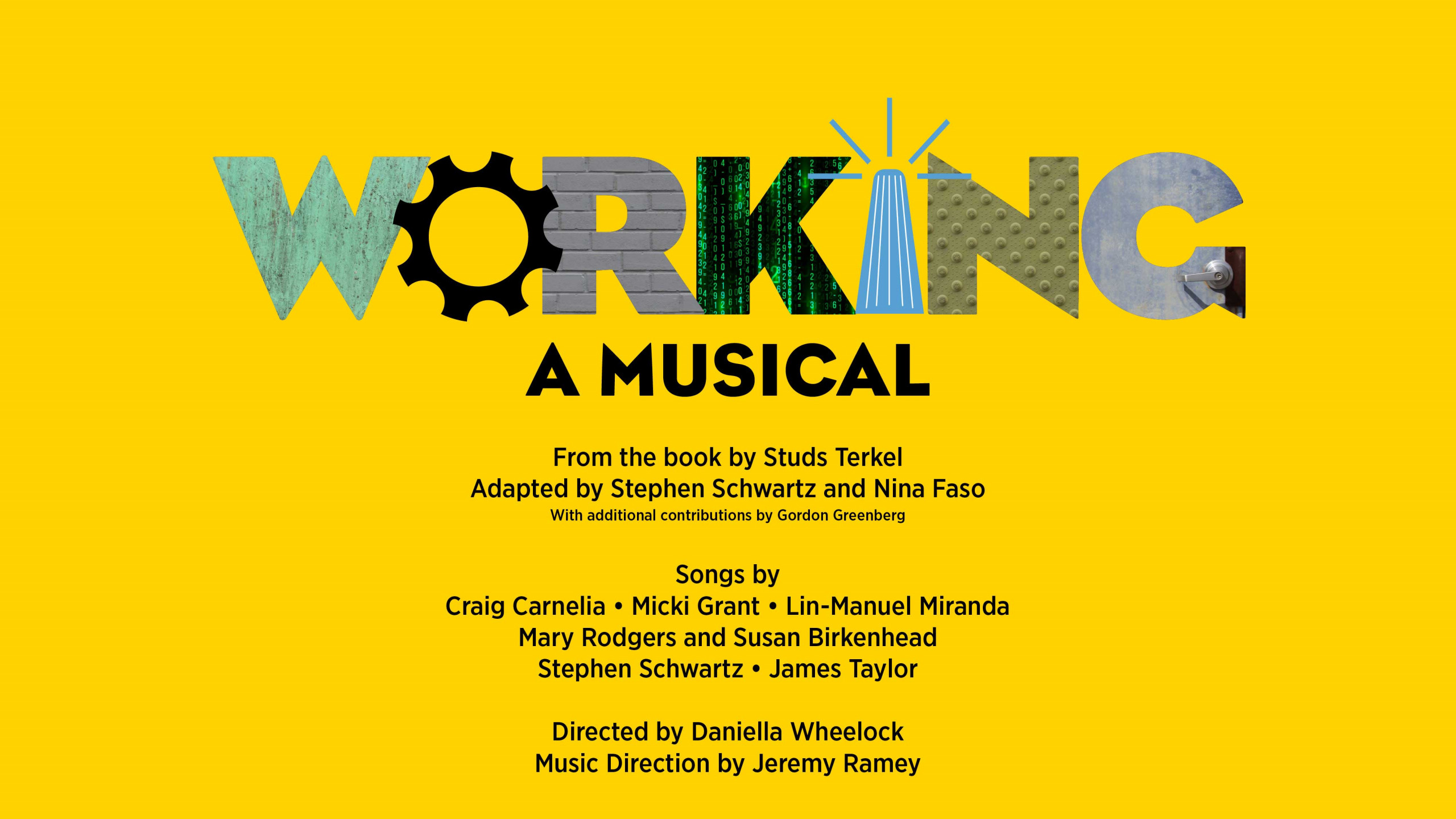 Working: A Musical | CATCO is Theatre Virtual Season